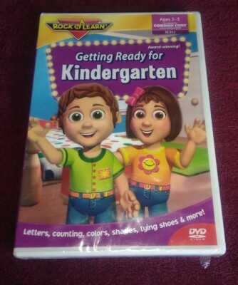 Rock n Learn - Getting Ready for Kindergarten DVD Common Core Ages 3 ...