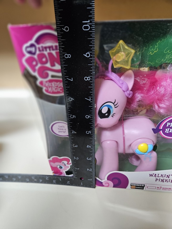 My Little Pony Pinkie Pie Walking Talking 8" Tall Pony Hasbro Figure ...