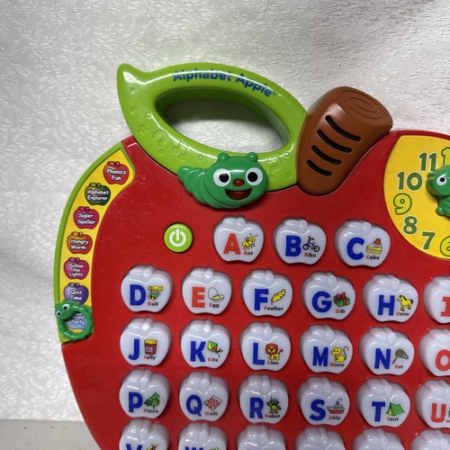 Vtech Alphabet Apple ABC Learning Education Interactive Music Phonics ...