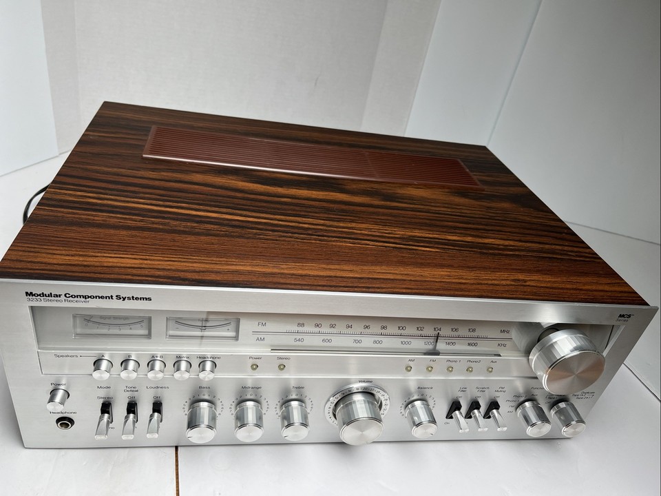 Modular Component Systems MCS 3233 Stereo Receiver Vintage - TESTED ...