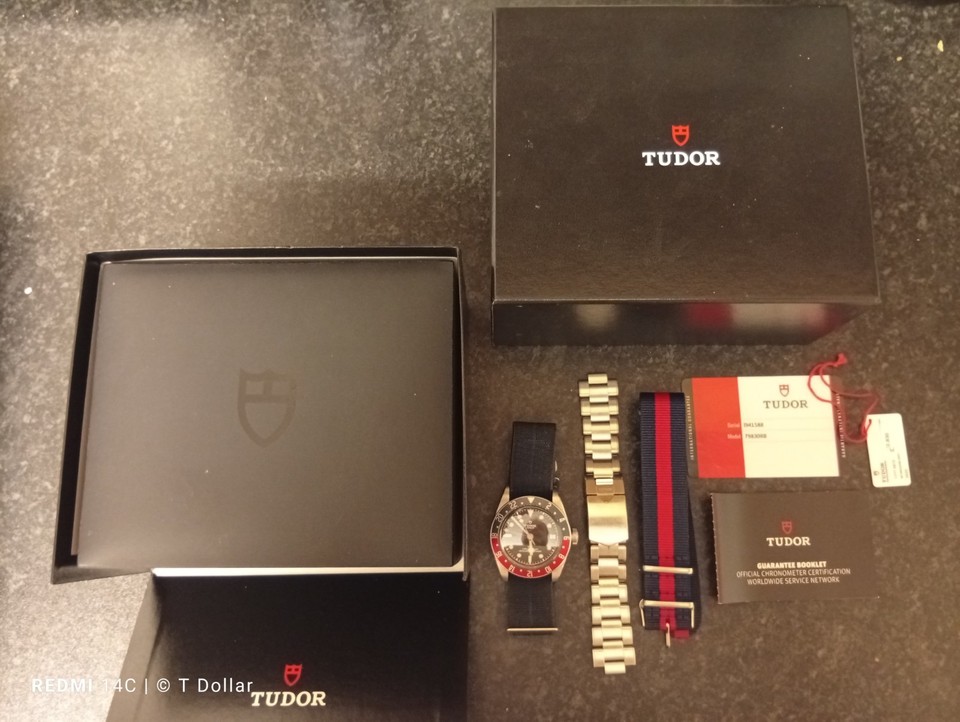 TUDOR Black Bay Men's Black Watch - M79830RB-0001 | eBay UK