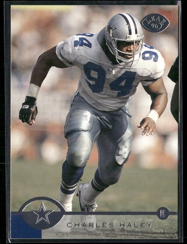 1996 Leaf Football #110 Charles Haley HOF Dallas Cowboys | eBay