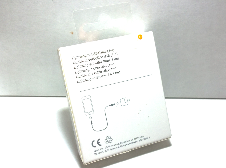 BRAND NEW Apple iPhone Lightning to USB cable 1 m/3ft. for Mac and ...