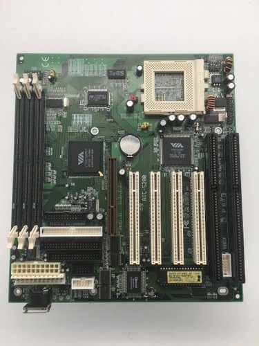 Atc-5200,Via mvp3 Chipset, 3dimm, 4pci, 2isa, 1agp Fente, Skt 7, Rare ...