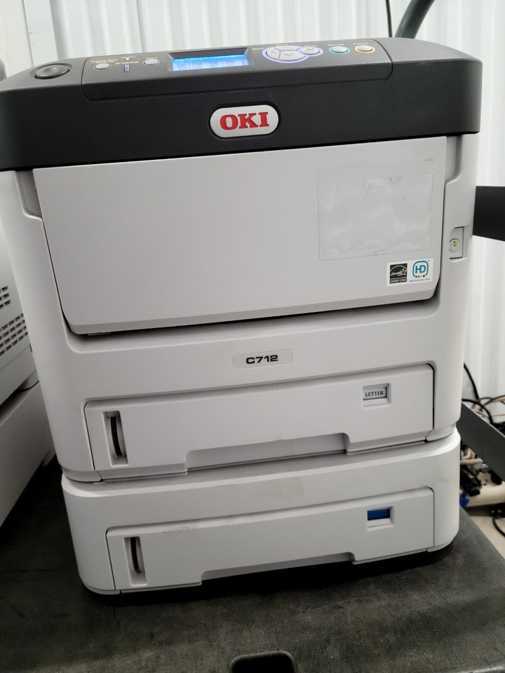 OKI C712 with toner laser printer and Other Media Printing Needs | eBay