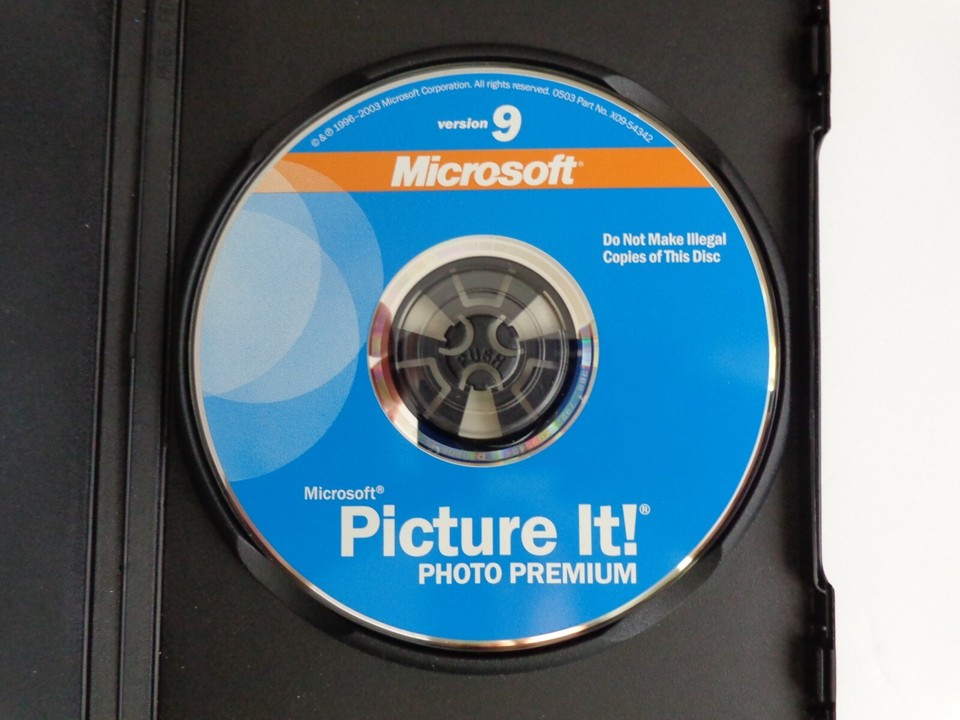 Microsoft Picture It! Photo Premium 9.0 For Windows | eBay