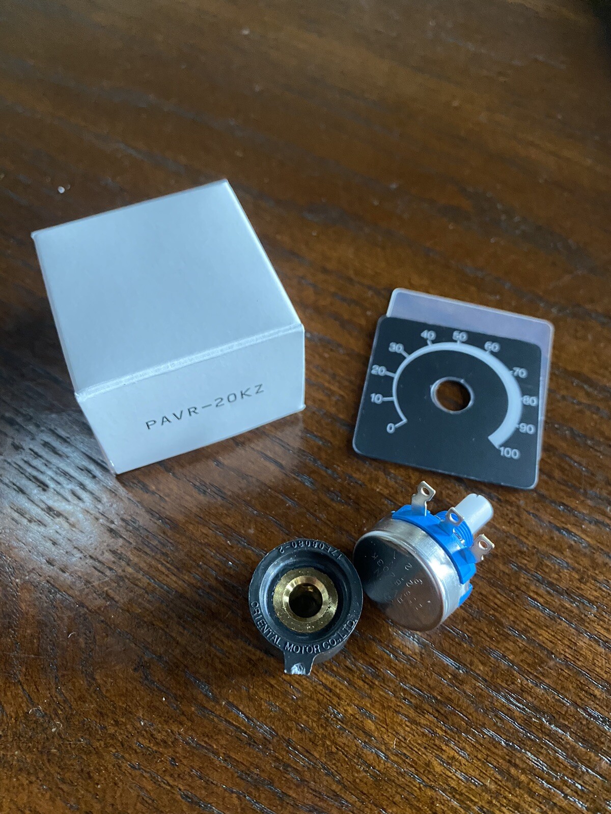 Oriental Motor PAVR-20KZ 20K External Speed POTENTIOMETER New In Box ...