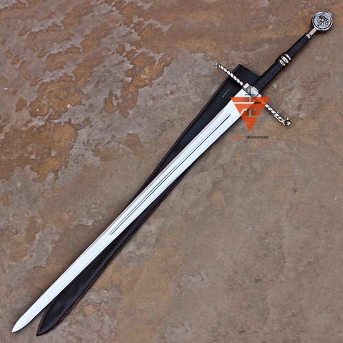 Master crafted Wolven Steel Sword Witcher Sword | eBay