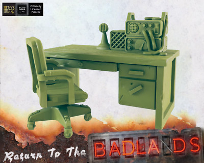 Radio Operator Desk - 32mm - Post-Apocalyptic - Return To The Badlands ...