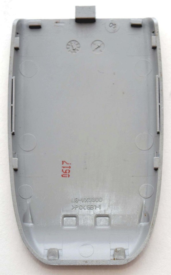 GENUINE LG VX3300 Verizon BATTERY COVER Door SILVER flip cell phone ...