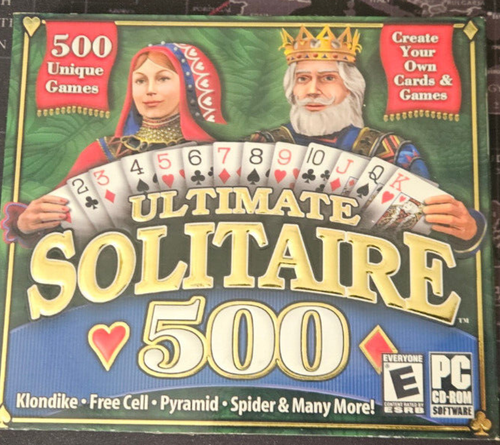 Ultimate Solitaire 500 Video Game Pc CD-ROM E-Everyone | eBay
