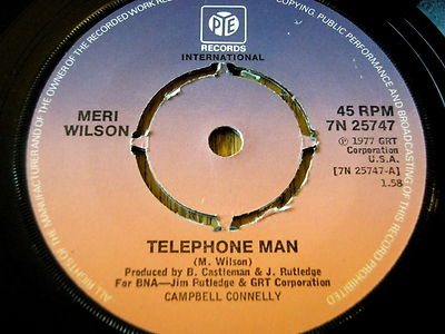 MERI WILSON - TELEPHONE MAN 7" VINYL | eBay