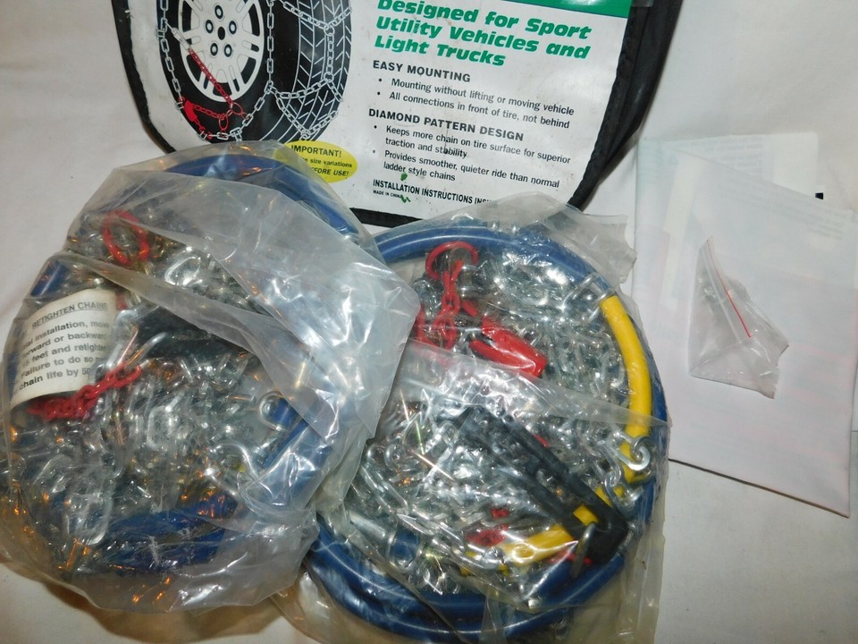 2317 Alpine Sport LT Tire Chains | Steel | Class S Clearance ...