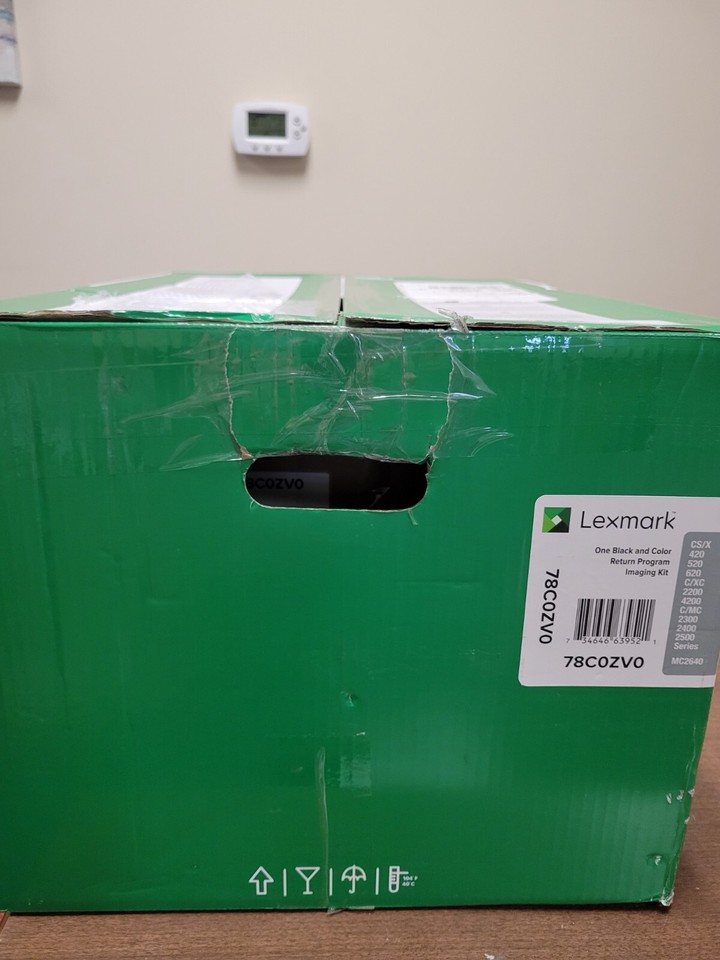 Lexmark 78C0ZV0 Cyan/Magenta/Yellow/Black Return Program Imaging Kit ...