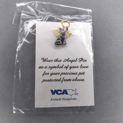 Cat Angel Pin Deseased VCA New Lapel Hat Jacket Pin | eBay