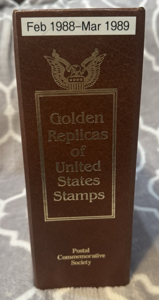 Golden Replicas Of United States Stamps