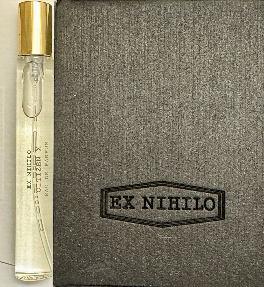 EX NIHILO CITIZEN X 7.5ML EDP Travel Spray | eBay