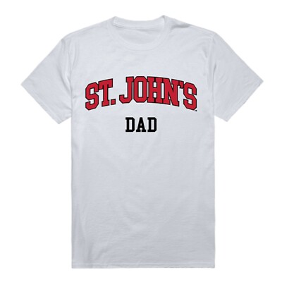 St John's University Red Storm SJU Dad Father NCAA Cotton Tee T Shirt ...