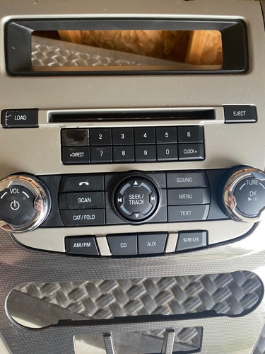 2010 - 2012 ford fusion OEM radio navigation screen cd palyer with dash ...