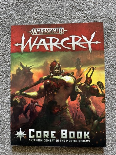 WARCRY CORE BOOK SKIRMISH COMBAT IN THE MORTAL REALMS WARHAMMER AOS ...