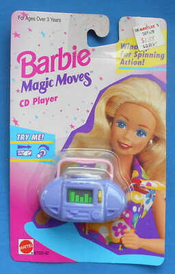 Barbie Magic Moves CD Player Brand New in Box 1995 Vintage WND Up | eBay
