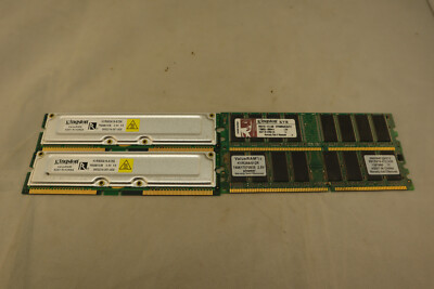 Kingston Mixed Model Desktop Computer Memory Sticks RAM x4 | eBay
