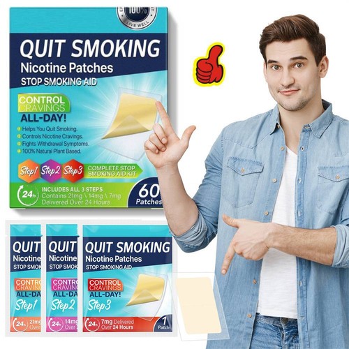 Nicotine Transdermal Patches Help Quit Smoking Stop Smoking Aid Patch ...