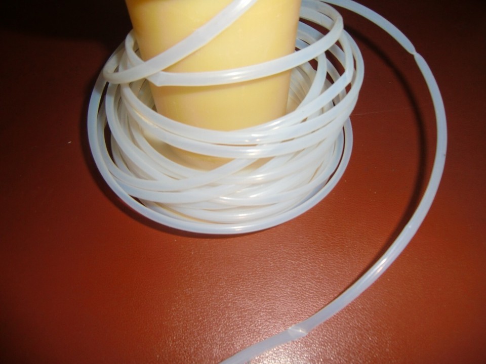 NEW # 5 TEFLON TUBING CLEAR COLOR 34 FEET | eBay