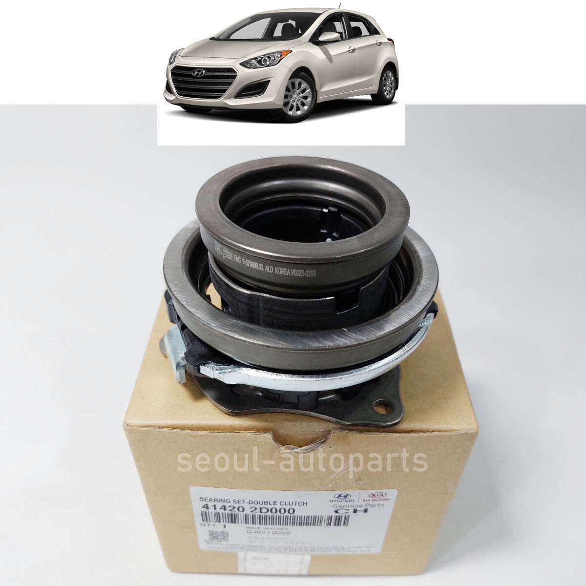 GENUINE 414202D000 Release Bearing Double CLUTCH For HYUNDAI KIA 2015 ...