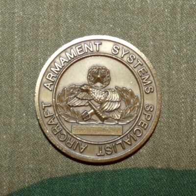 Original USAF 426 2W1 Aircraft Armament Systems Specialist Challenge ...