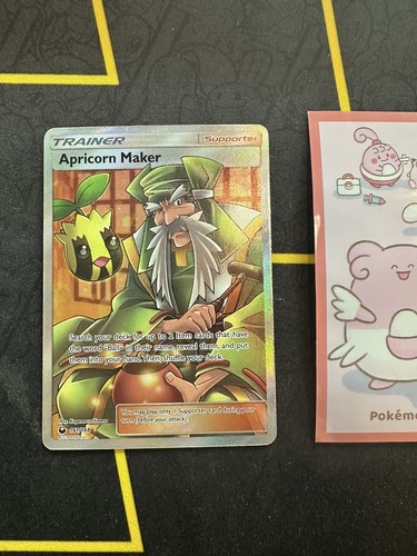 Pokémon Card Apricorn Maker 161/168 Full Art Ultra Rare Sun & Moon 178💎 ...