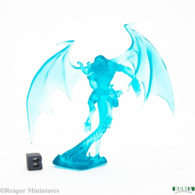 1 x SHADOW DEMON - BONES REAPER miniature translucent translucide 77368 ...