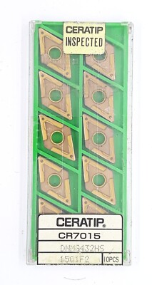 Kyocera Ceratip CR 7015 Carbide Inserts DNMG432HS 10 pack | eBay