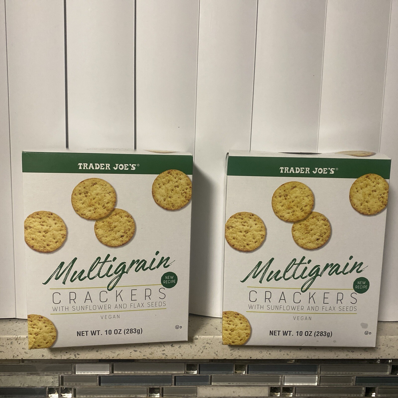 2 Packs Trader Joe's Multigrain Crackers 10 oz Each Pack | eBay