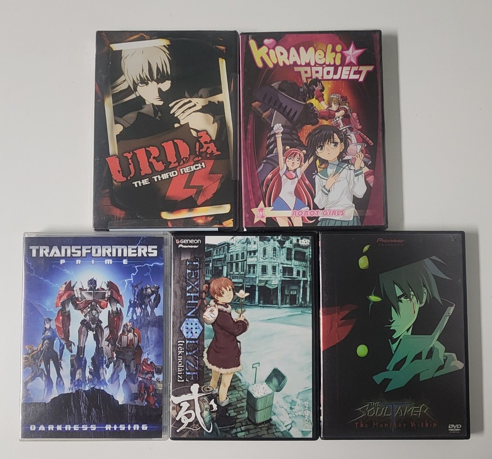 30 Anime OOP Manga DVD Lot ALL COMPLETE w/ INSERTS & Fast Shipping | eBay