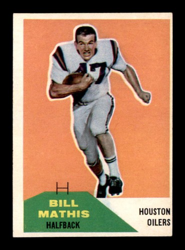 1960 Fleer #99 Bill Mathis RC EX+ X3176758 | eBay
