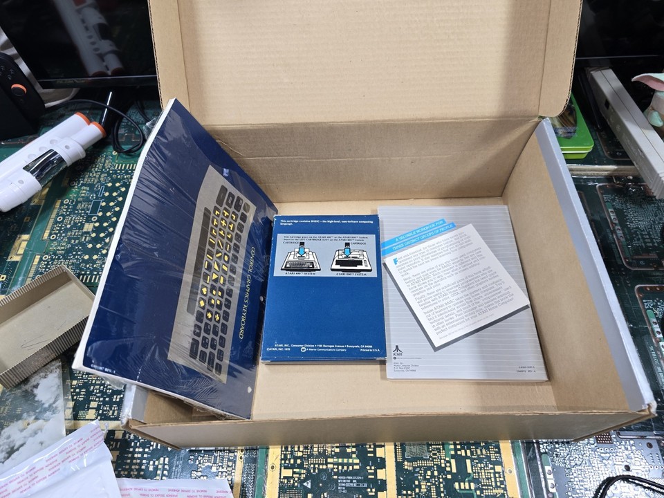 Atari The Programmer 400 /800 Computer System BOX ONLY w/Manual ...