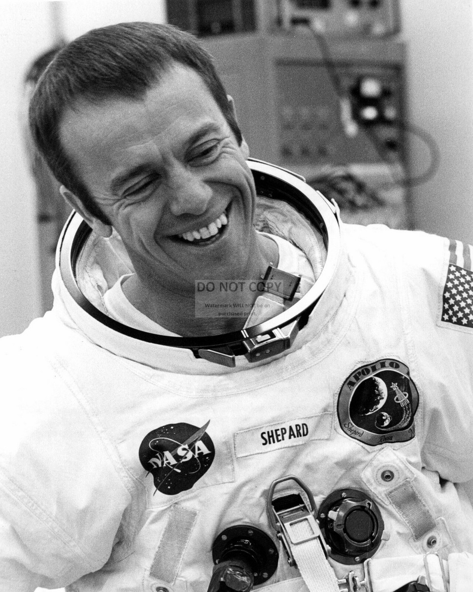 Alan Shepard In Space