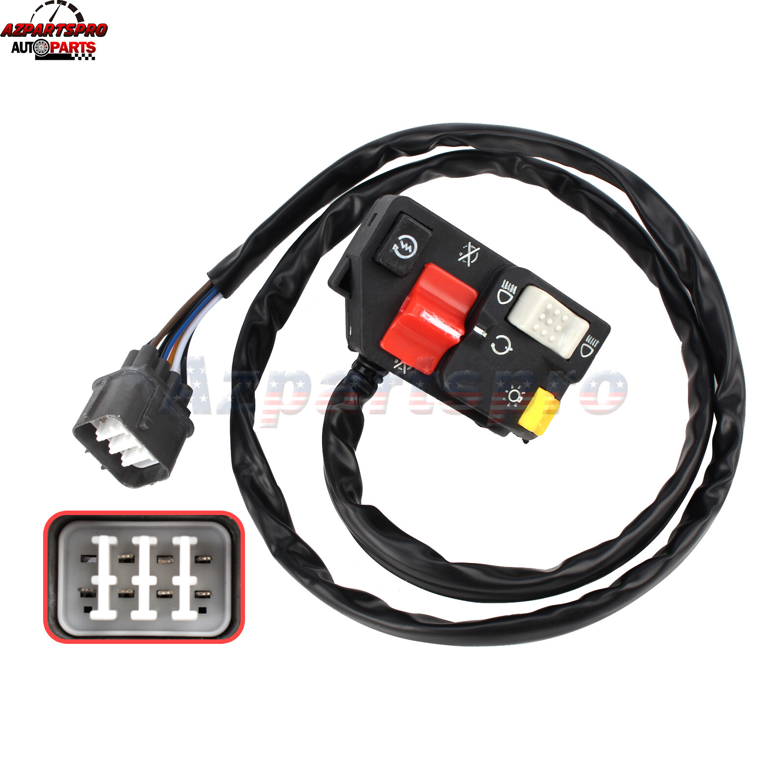 For 2000-2005 Light Switch Set 350 Honda Rancher. Parts Number 35020 ...