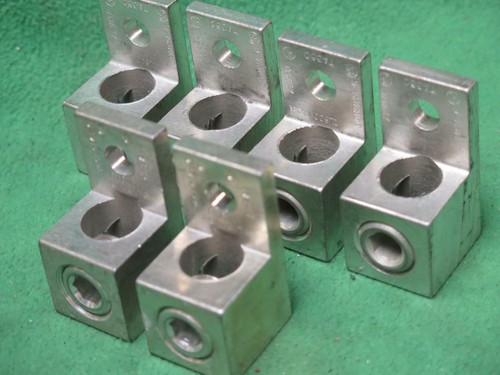 6 BURNDY KA31U ILSCO TA350 1 CONDUCTOR SOLDERLESS LUG TERMINAL 6-350 ...