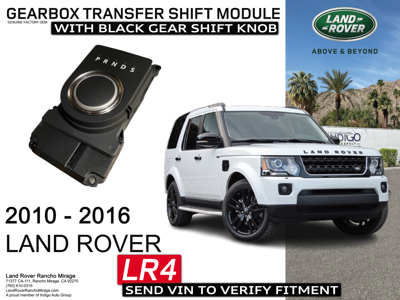 Genuine Land Rover LR4 Discovery 4 GEARBOX TRANSFER SHIFT MODULE GEAR ...