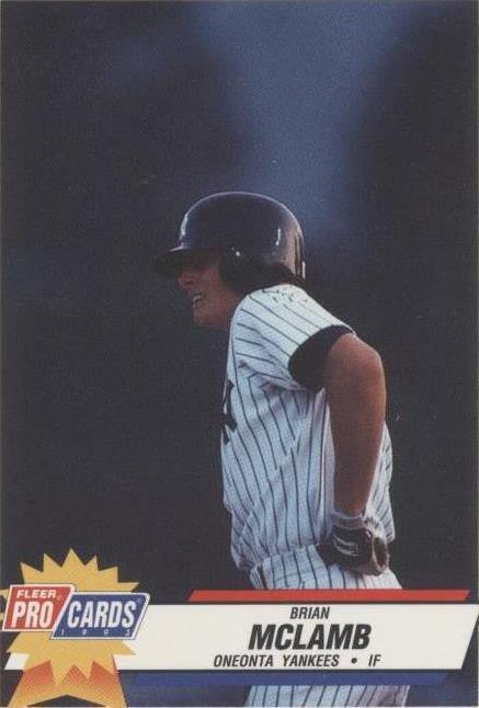 1993 Fleer ProCards Minor League - Brian McLamb #3511 (RC) for sale ...