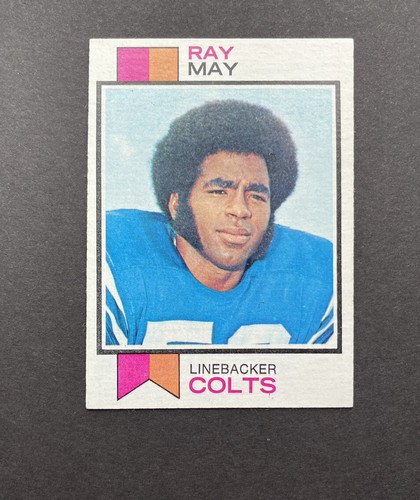 1973 Topps #132 Baltimore Colts Ray May Football Card | eBay