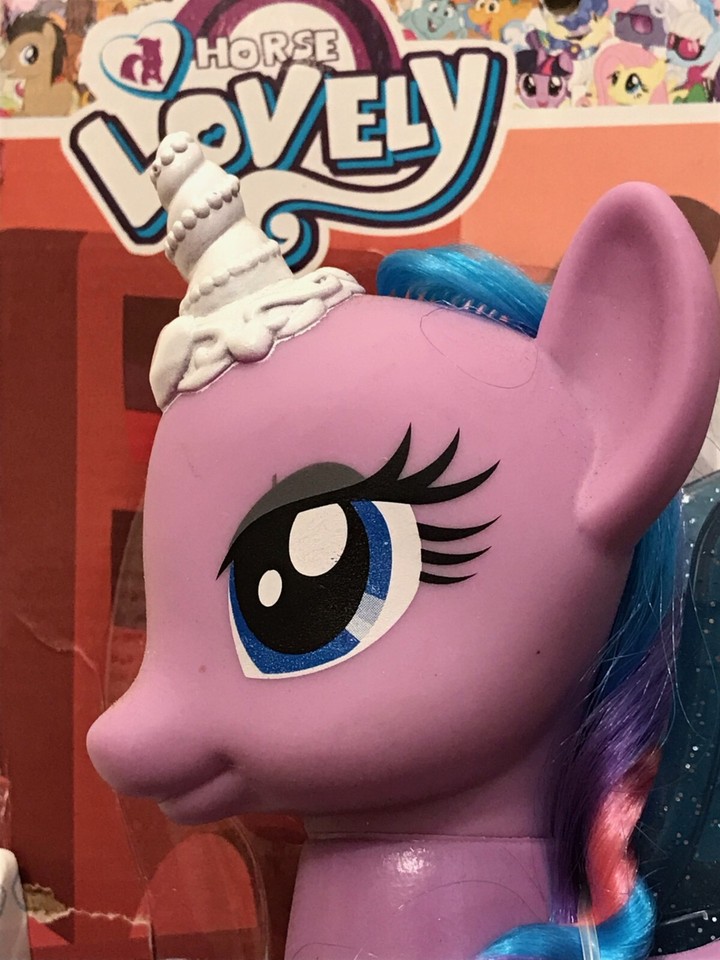 My Little Pony PRINCESS LUNA G4 Fashion Style 6" Brushable MIB FAKIE ...