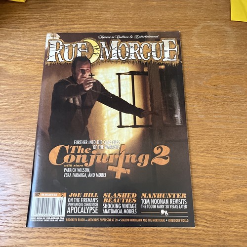 RUE MORGUE MAGAZINE #167 - "THE CONJURING 2" COVER - JUNE 2016 | eBay