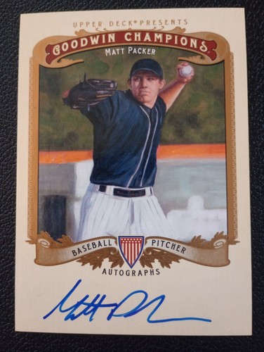 2012 Upper Deck Goodwin Champions - Autographs #A-MP Matt Packer (AU ...