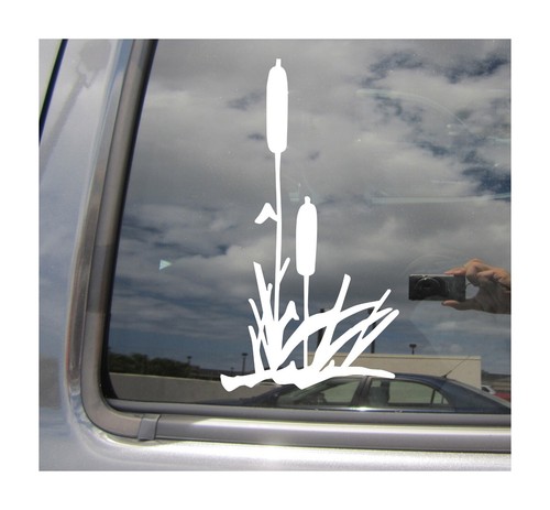 Cattail Grass - Marsh Duck Hunter Hunting Car Vinyl Decal Window ...