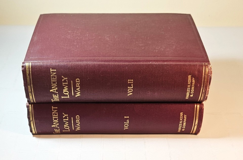 C Osborne Ward / Ancient Lowly Vols 1 and 2 history of the ancient ...