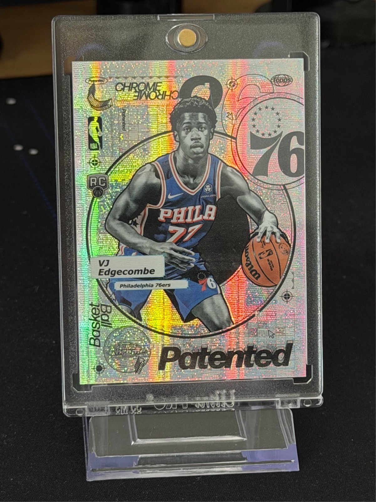 2025-26 Topps Chrome - VJ Edgecombe - PATENTED - Rookie SSP