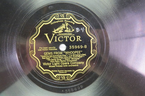 Victor Light Opera Company - VICTOR 35969 - Gems From Whoopee - 12 Inch ...